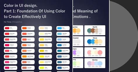 List Color In Ui Design By Hai Thang Curated By Nalsengineering Medium