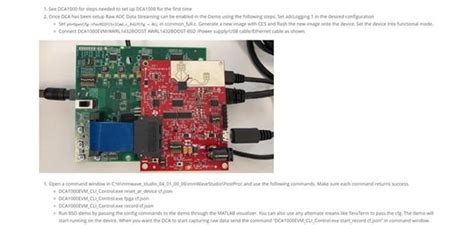 AWRL1432BOOST Awrl1432 Entry Level Blind Spot Detection Unable To Capture ADC Data Sensors