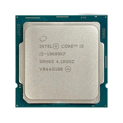 Intel 10th Core I5 10600kf 6 Cores12 Threads 4148ghz Lga 1200 Cpu