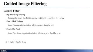 Guided Image Filter Pptx Photo Editing Software Computer Software And Applications