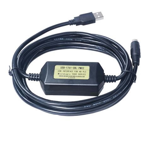 Buy Plc Micrologix Cable Usb Interface Compatible Plc Micrologix 1000 1200 1400 Series With