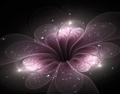 Цветение фрактальная графика