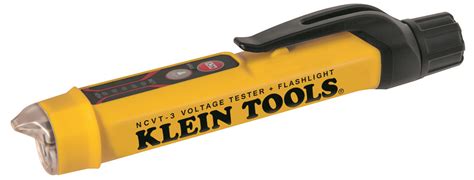 Klein Ncvt 3 Non Contact Voltage Tester With Flashlight Tools In Action Power Tool Reviews