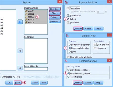 finding and excluding outliers in spss 3 easy options