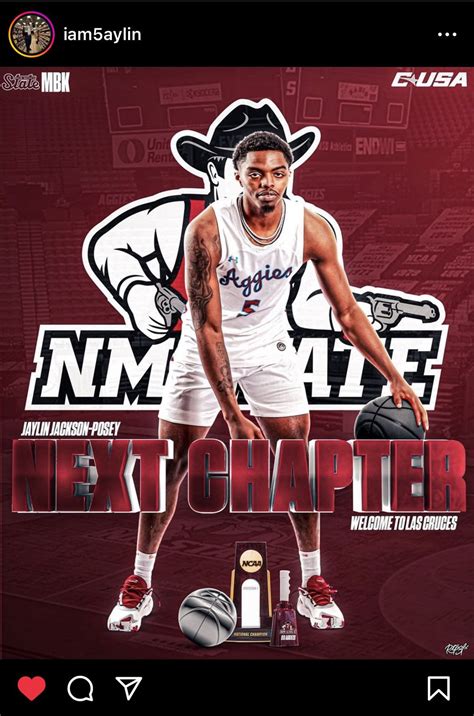 Former Stephen F Austin G Jaylin Jackson Posey Is Transferring To New Mexico State R