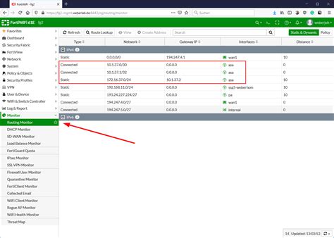 Route Based VPN Tunnel FortiGate Cisco ASA Weberblog Net