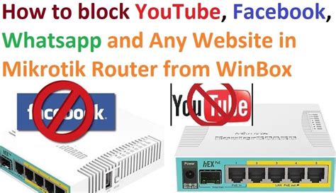 How To Block Website In Mikrotik Router Os From Winbox Urlkeywords