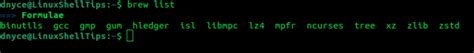 Homebrew Basics Commands And Cheat Sheet For Linux