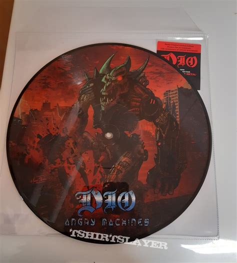 Disc Picture Dio Angry Machines Tshirtslayer Tshirt And Battlejacket