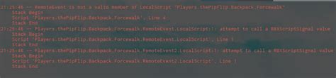 Script Doesn T Work Script Says Part Doesn T Exist Checked Ingame Part Is There Scripting