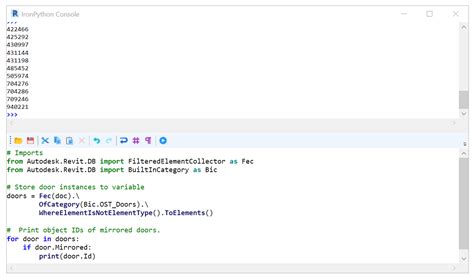 Using The Revitpythonshell — Python Tutorials Documentation