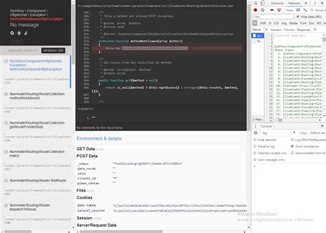 Javascript MethodNotAllowedHttpException Others Laravel Envio De