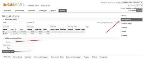 rabbitmq新建用户和虚拟主机 rabbitmq java代码创建一个用户分配虚拟主机 csdn博客