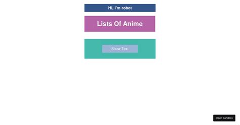 Life Cycle Codesandbox