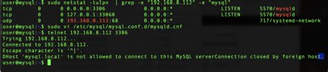 Mysql Seeking Ping Equivalent For Port 3306 Database Administrators