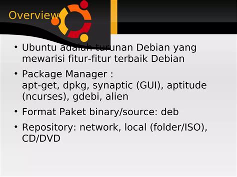 Ubuntu Package Management Ppt