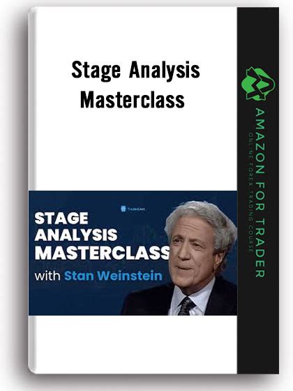 Stage Analysis Masterclass Trader Lion Amazon For Trader