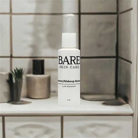 Gently Cleanse Remove Makeup With Bare Skincares Cleanser Bare Skin