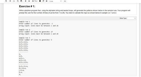 Solved Exercise 1 Write A Phython Program That Using The