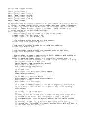 MyView Java Package Course Hero