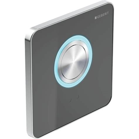 Geberit Urinal Flush Control With Electronic Flush Actuation Mains Operation Sensor Black