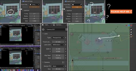 Rendering Depth Of Field Doesnt Work In Cycles Only When I Import External Files Blender