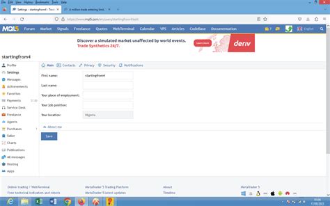 What Should I Do To Edit My Location Algorithmic Trading General Mql5 Programming Forum