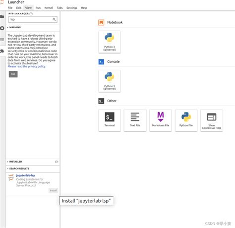 Jupyter Lab 自动补全jupyterlab自动补全python Csdn博客