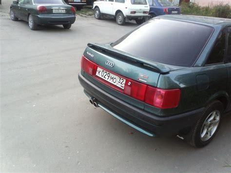 насадка на глушитель! — Audi 80 (B3), 2 л, 1989 года | стайлинг | DRIVE2