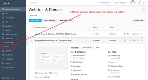 How To Grant Access To Your Website In A Secure Way Plesk