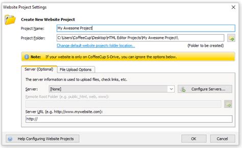 Chapter 2 Working With Website Projects CoffeeCup Software
