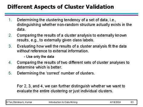 Data Mining Cluster Analysis Basic Concepts And Algorithms