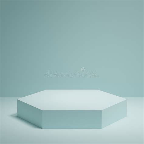 3d rendering display product abstract minimal scene with geometric