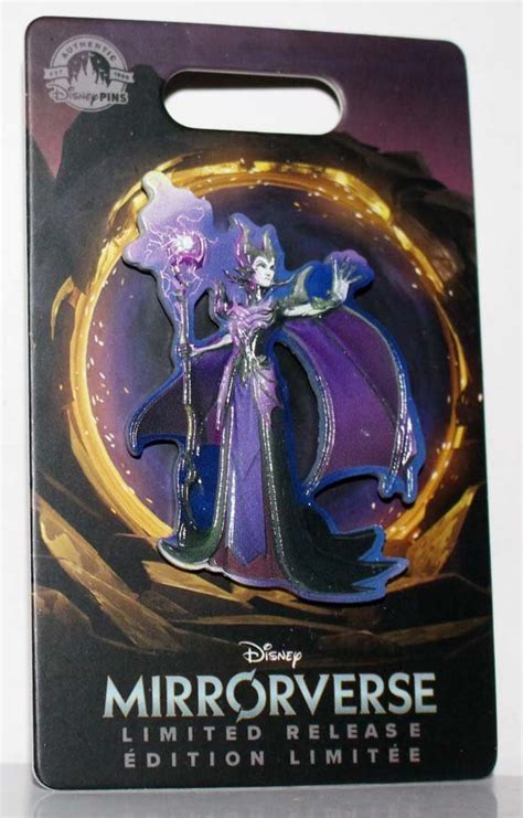 Disney Mirrorverse Sculpted Pin Sleeping Beauty S Maleficent Limited Release