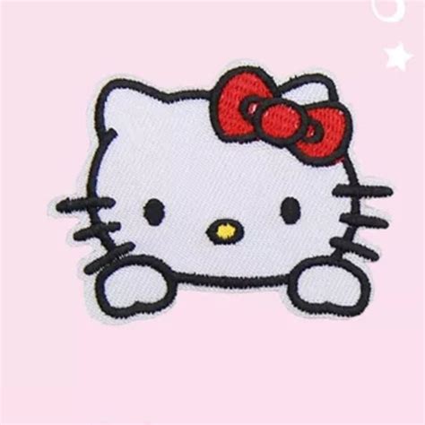 Hello Kitty Patch Iron On Hello Kitty Accessories Hello Kitty