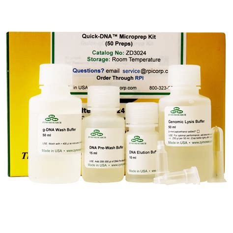 Zd3024 Quick Dna Miniprep 50 Preps