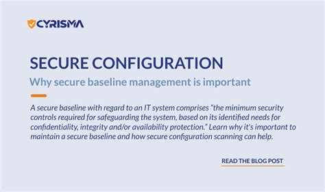 Nick Hahaj On Linkedin Secure Baseline What It Is And Why It S Important