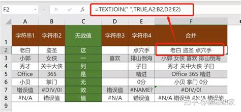 吐血整理 种办法玩转Excel文字合并总有一款适合你 知乎