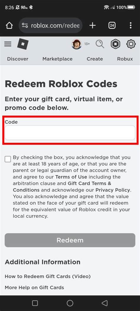 How To Redeem Your Roblox T Card