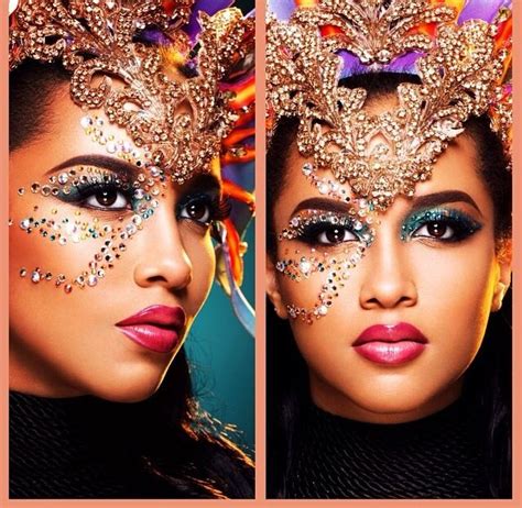1000 Images About Carnival Makeup On Pinterest