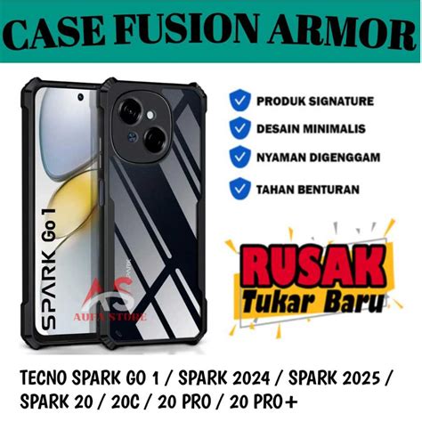 Hp Fusion Armor Casing Case For Tecno Pova 6 Pova 6 Pro Pova 5 Pova 5 Pro Spark 30c