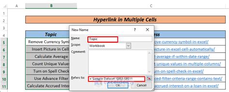 How To Hyperlink Multiple Cells In Excel 3 Ways Exceldemy