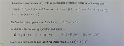 Solved A Determine The Wave Function Corresponding To The Chegg Com