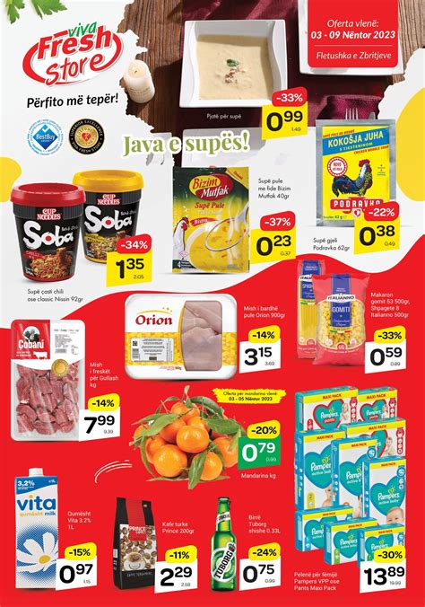 Fletushka e ZBRITJEVE 😍 Java e supës... - Viva Fresh Store