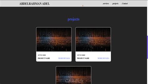 بناء موقع شخصي عن طريق Html Css خمسات