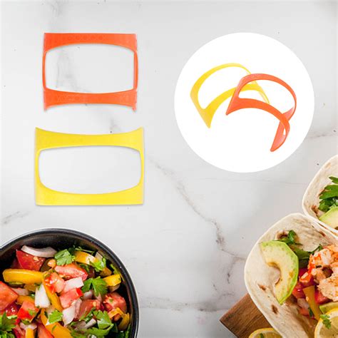 12 Stuks Plastic Taco Rack Duurzaam Mexicaanse Pan Grandado