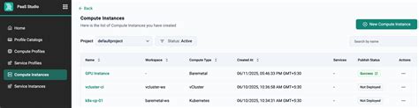 managed compute instances rafay product documentation