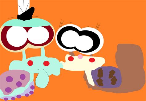 Squidward As A Snail