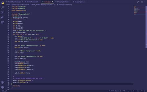 Solved Please Write The Actual Codethis Program Extends The