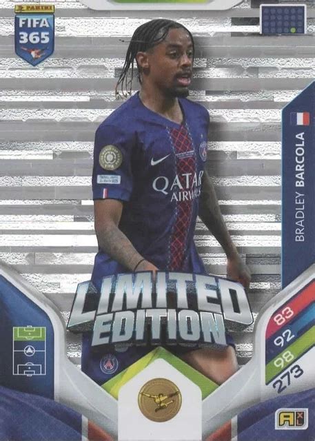 Panini 365 Adrenalyn Xl 2026 Limited Edition Bradley Barcola Eur 400